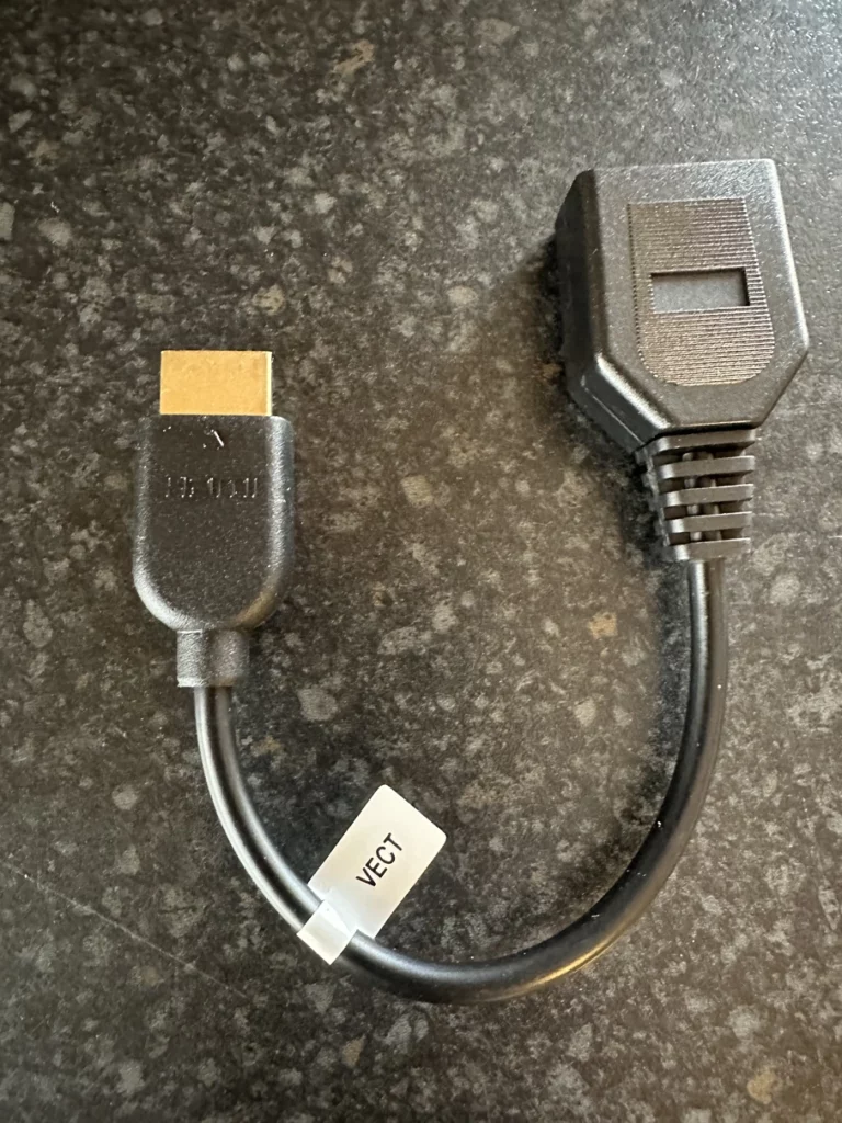Bliss-Box & BlisSTer Vectrex Adapter Cable